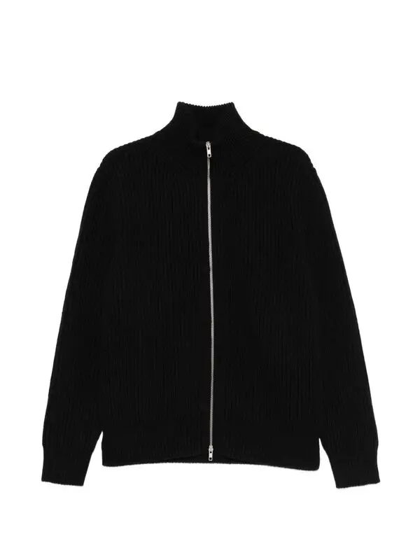 MAISON MARGIELA Wool Zipped Jacket - Black