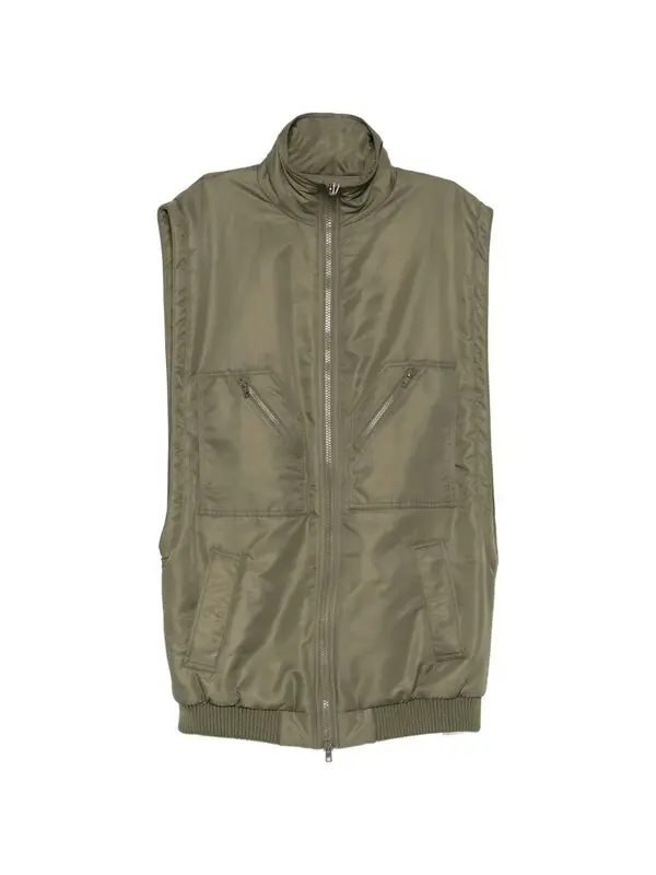 MAISON MARGIELA Oversized Down Vest - Green