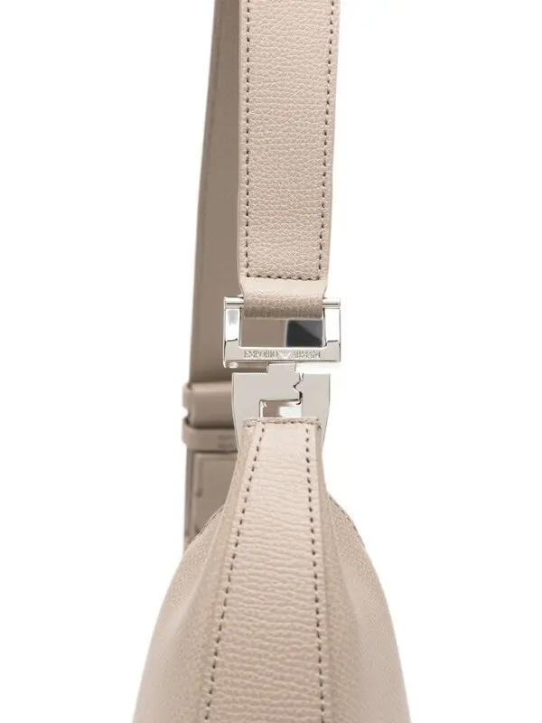 Emporio Armani Medium Leather Hobo Bag