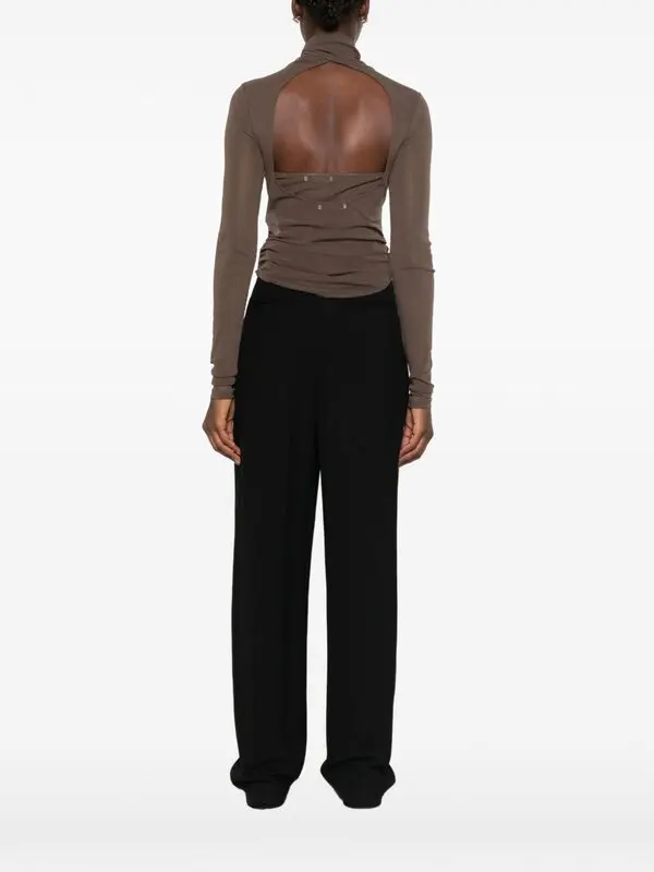 LEMAIRE Ballerina Foulard Top - Brown