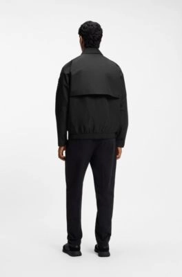 BOSS Water-repellent Blouson Jacket With Welded Front Placket