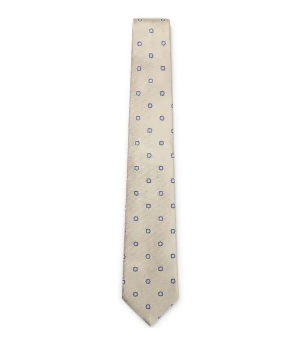 BOSS One Silk Tie With Jacquard Pattern
