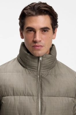 BOSS Patterned Casual Jacket For Modern Layering
