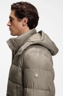 BOSS Patterned Casual Jacket For Modern Layering