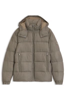 BOSS Patterned Casual Jacket For Modern Layering