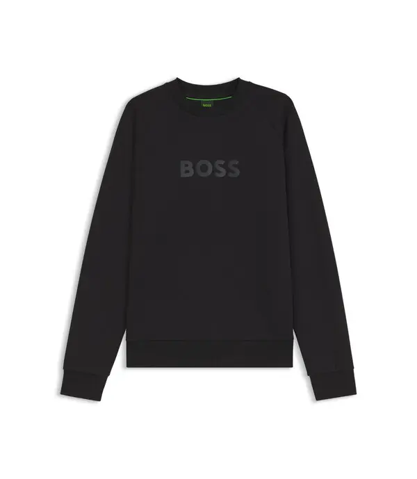 BOSS Crewneck Sweatshirt With Puffed Logo