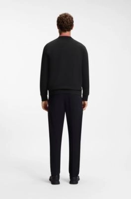 BOSS Crewneck Sweatshirt With Puffed Logo