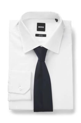 BOSS Formal Tie With Jacquard Pattern