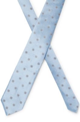 BOSS One Silk Tie With Jacquard Pattern