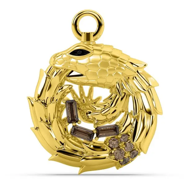 ONI Lucky Lizard Charm Komodo Dragon Charm