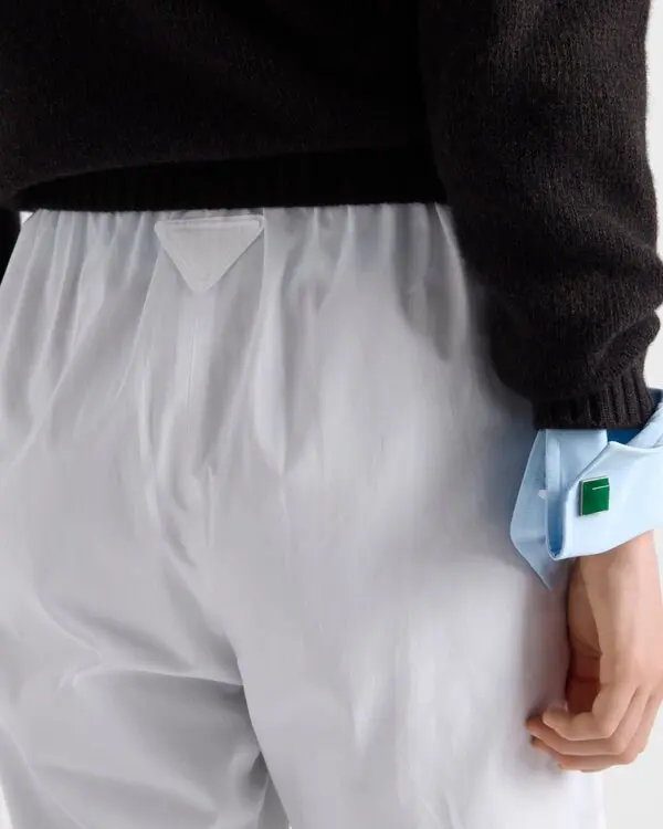 Prada Poplin Bermudas