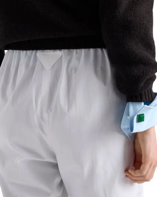 Prada Poplin Bermuda Shorts