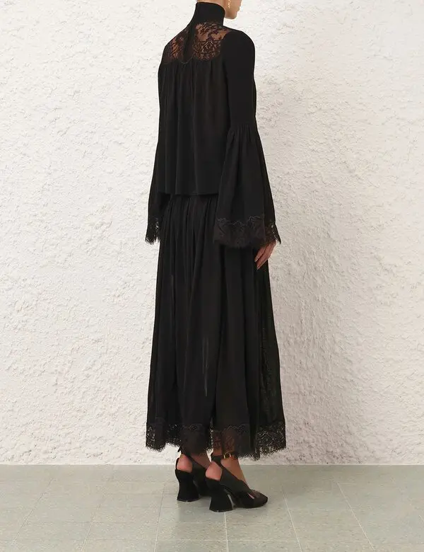 Zimmermann Valiant Lace Maxi Skirt