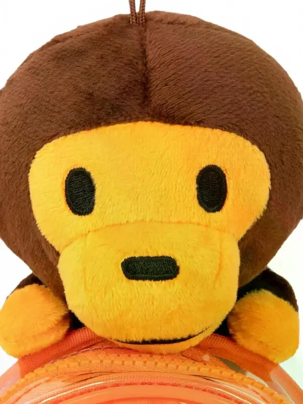 A BATHING APE Baby Milo Plush Pouch