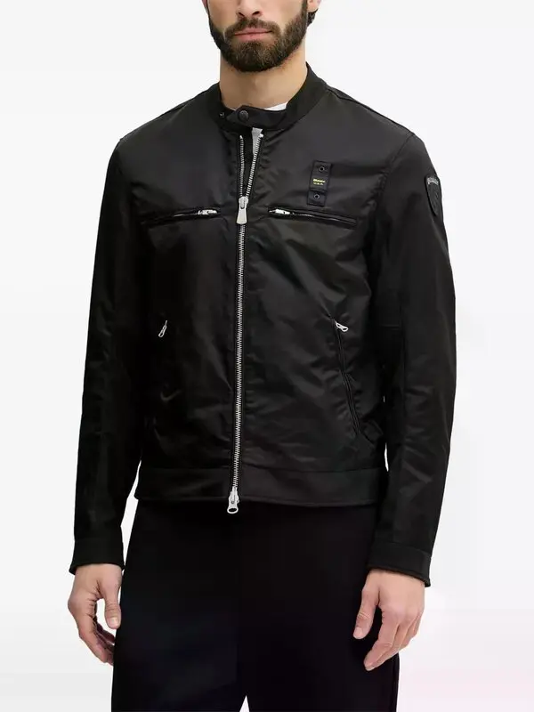 BLAUER. Bayard Biker Jacket - Black