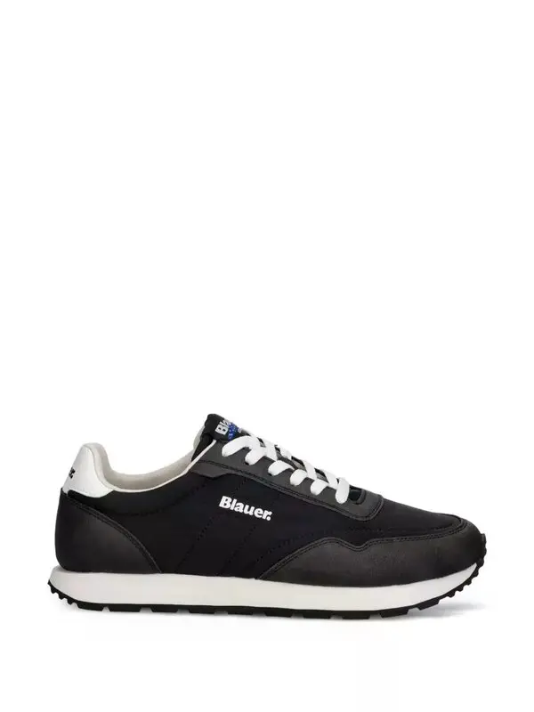 BLAUER. Falcon 01 Logo-print Panelled Sneakers