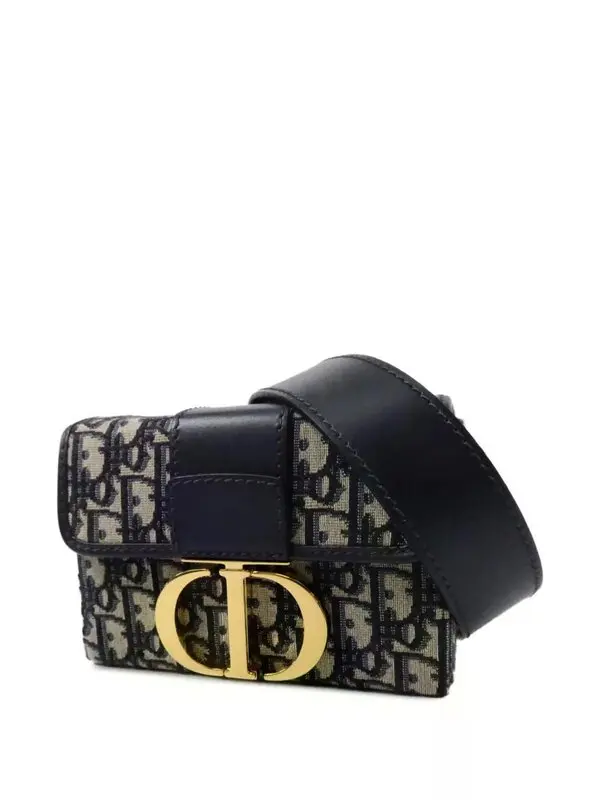 Dior 30 Montaigne Oblique Canvas Mini Bag