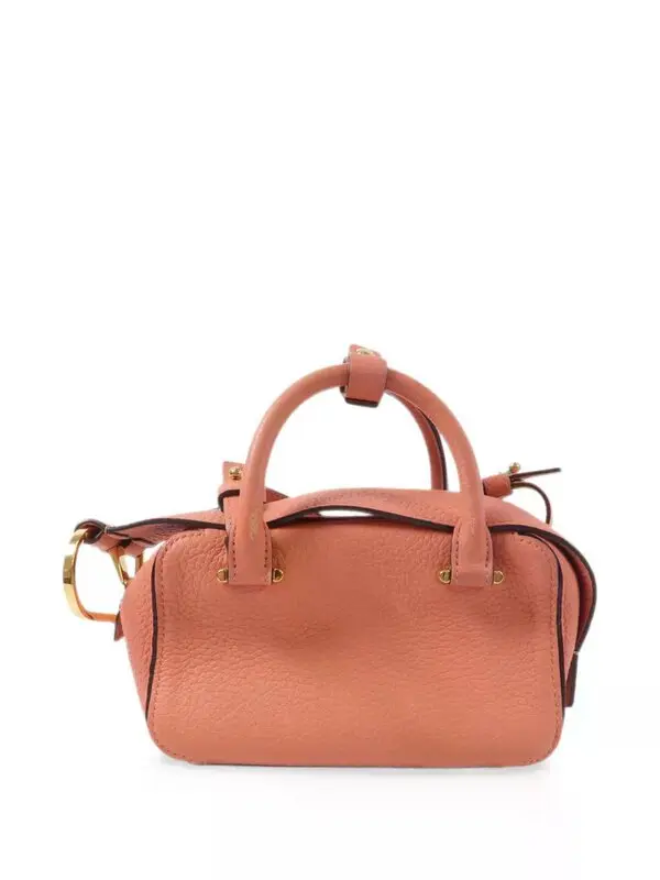 Delvaux Box Nano Leather Mini Bag