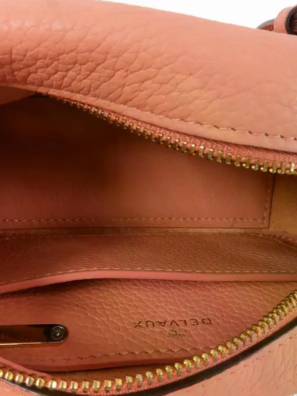 Delvaux Box Nano Leather Mini Bag