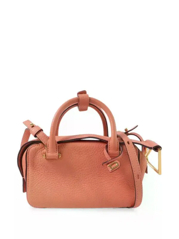 Delvaux Box Nano Leather Mini Bag - Pink