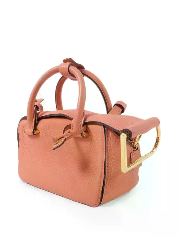 Delvaux Box Nano Leather Mini Bag
