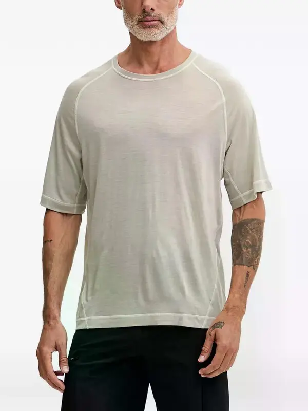 MAMMUT X Hiking Patrol Raglan-sleeve Logo-patch T-shirt