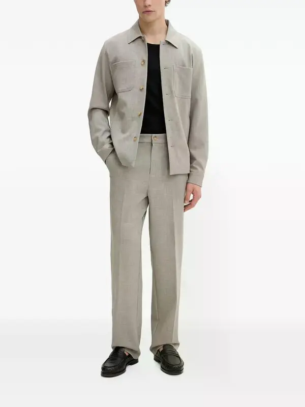 LES DEUX Tailored Check Trousers