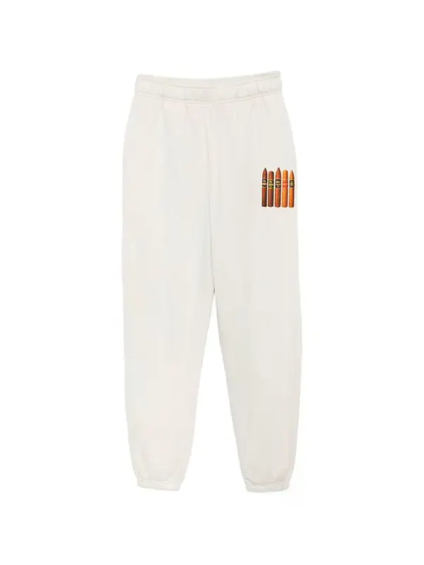 MELT Graphic-print Track Pants - Neutrals