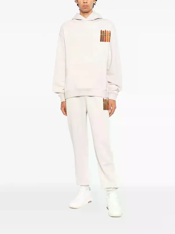 MELT Graphic-print Track Pants - Neutrals