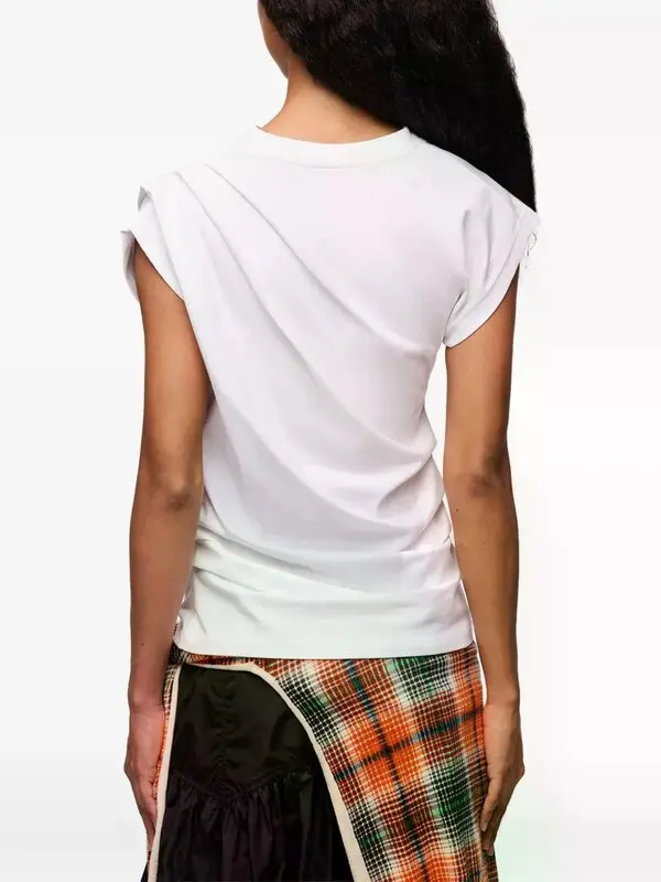 GANNI Top In Draped Jersey
