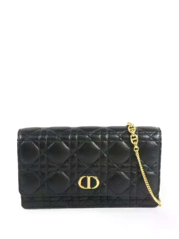 Dior Caro Cannage Clutch Bag