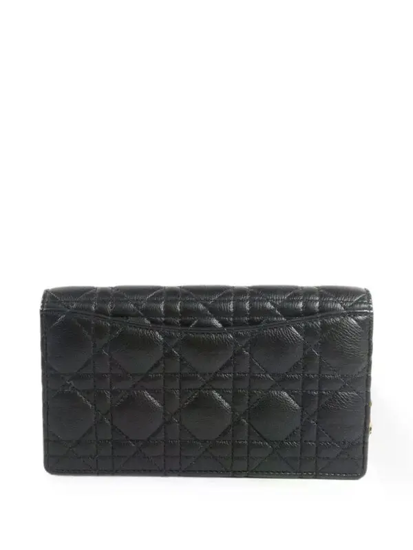 Dior Caro Cannage Clutch Bag