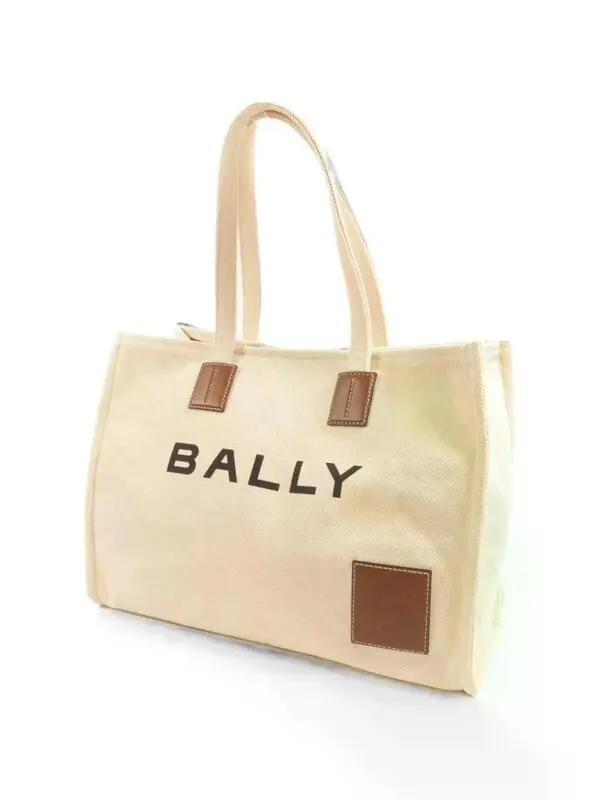 Bally Logo-print Canvas Tote Bag