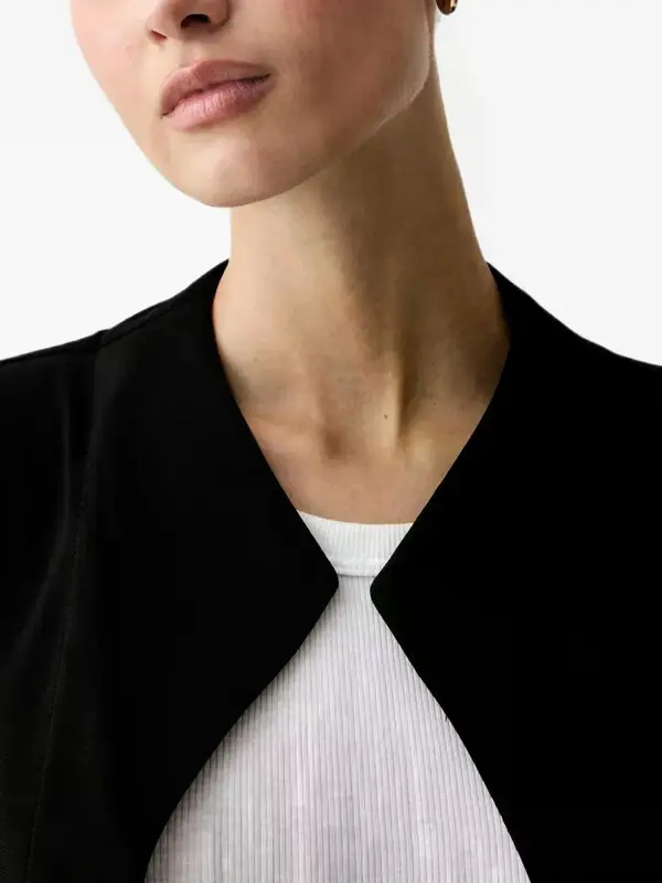 Joseph Ribkoff Button-cuff Cropped Jacket