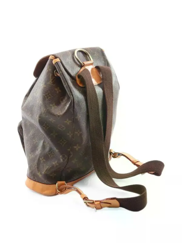 LOUIS VUITTON 1997 Gm Montsouris Monogram Backpack