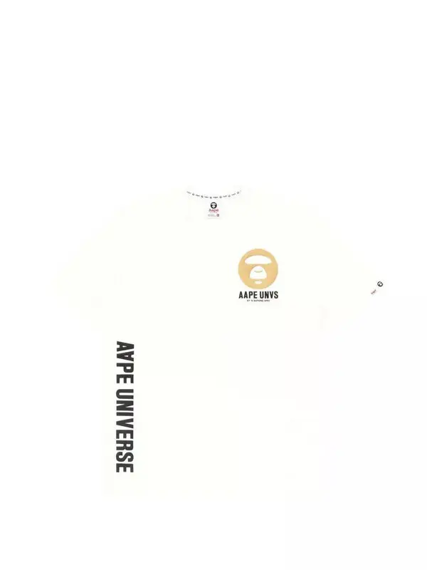 AAPE BY *A BATHING APE Moonface Graphic-print T-shirt