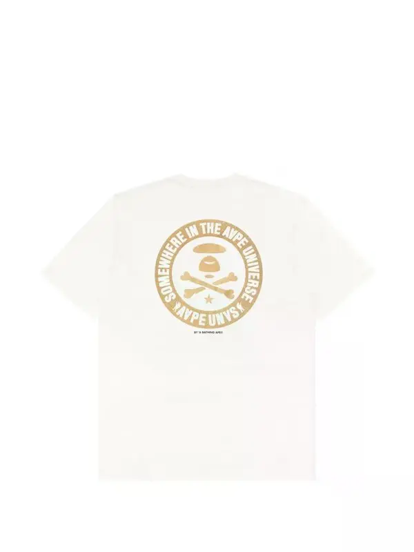 AAPE BY *A BATHING APE Moonface Graphic-print T-shirt