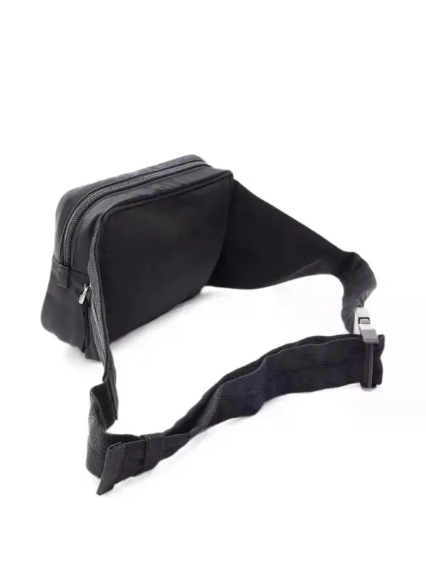 Prada 2010s Logo-plaque Belt Bag