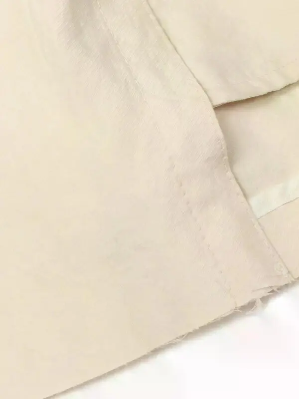 Giorgio Armani 2000s Raw-edge Double-breasted Blazer