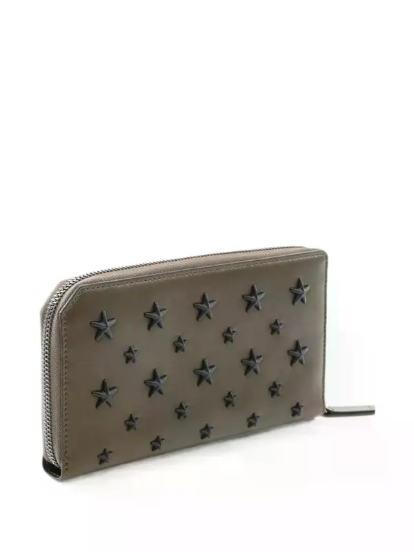 JIMMY CHOO 2010s Carnaby Star-studded Wallet