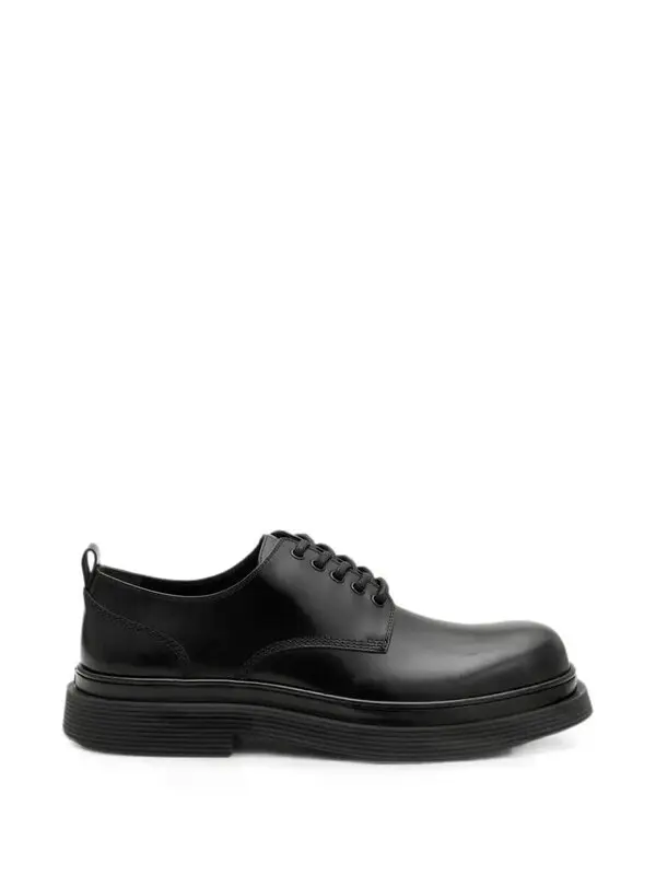 AMI Paris Cow Leather Derby Shoes
