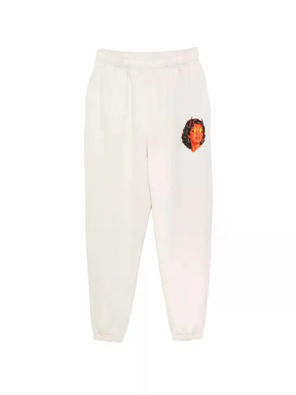 MELT Graphic-print Track Pants - Neutrals