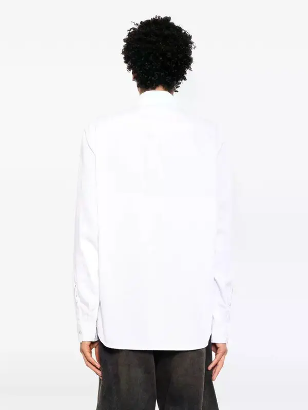HTC LOS ANGELES Embellished Western-yoke Shirt