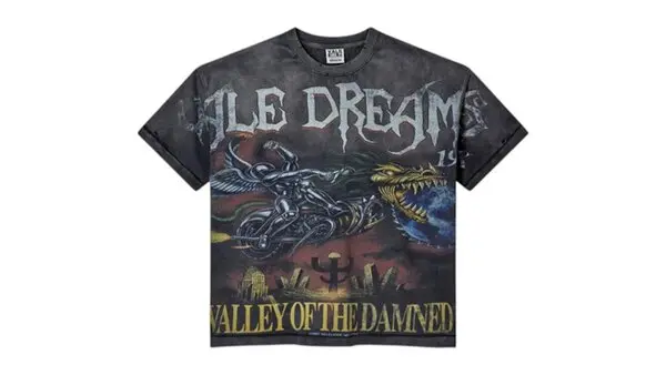 VALE FOREVER Ride The Dragon T-shirt - Black