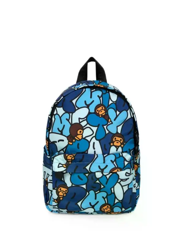 A BATHING APE Mini Baby Milo Graphic-print Backpack