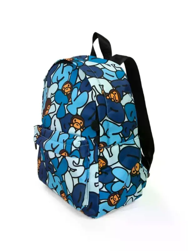 A BATHING APE Mini Baby Milo Graphic-print Backpack