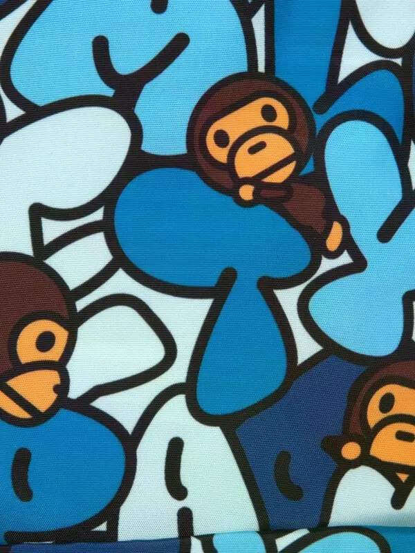 A BATHING APE Mini Baby Milo Graphic-print Backpack