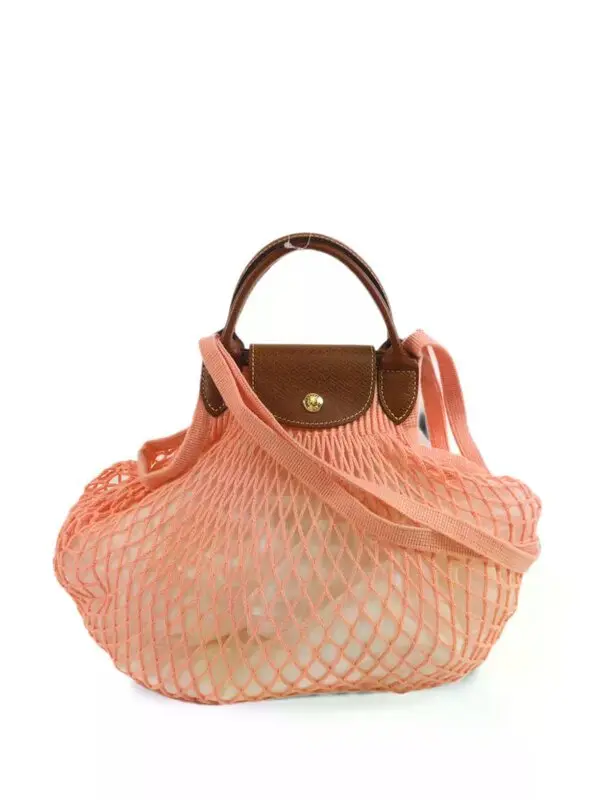 Longchamp Le Pliage Filet Mesh Shoulder Bag