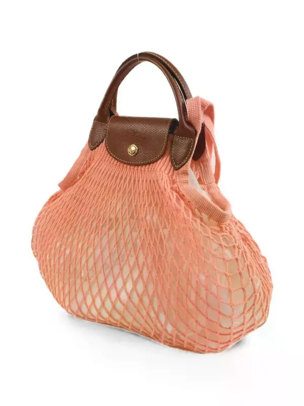 Longchamp Le Pliage Filet Mesh Shoulder Bag
