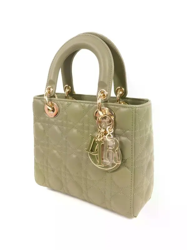 Dior Lady My Abcdior Tote Bag - Green